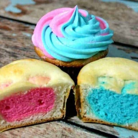 Teaspoon Of Goodness - Gender Reveal Cupcakes