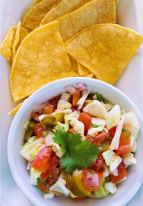 Crunchy Cabbage Salsa Recipe | Teaspoon Of Goodness