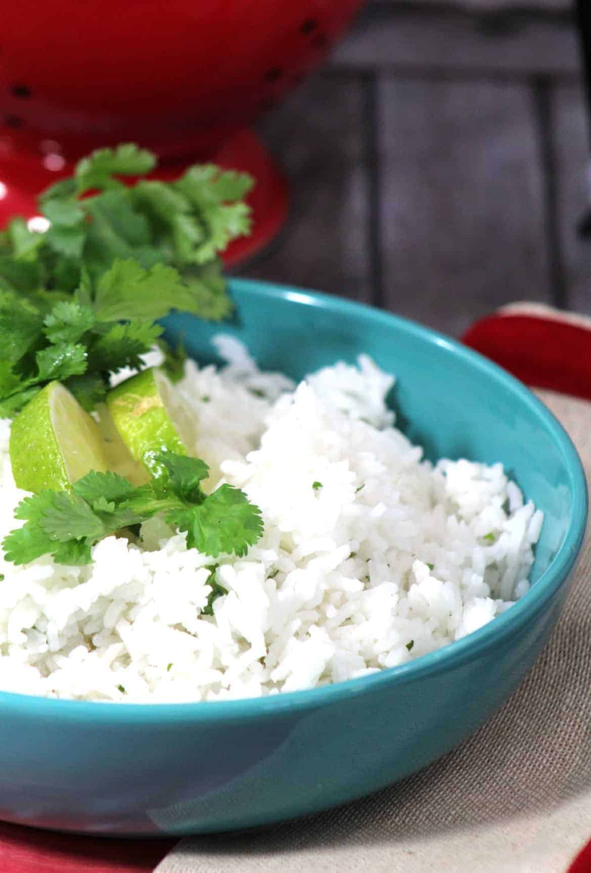 One Pot Cilantro Lime Rice Recipe | Teaspoon Of Goodness