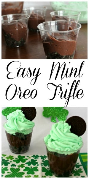 Mint Oreo Trifle Recipe | Teaspoon Of Goodness