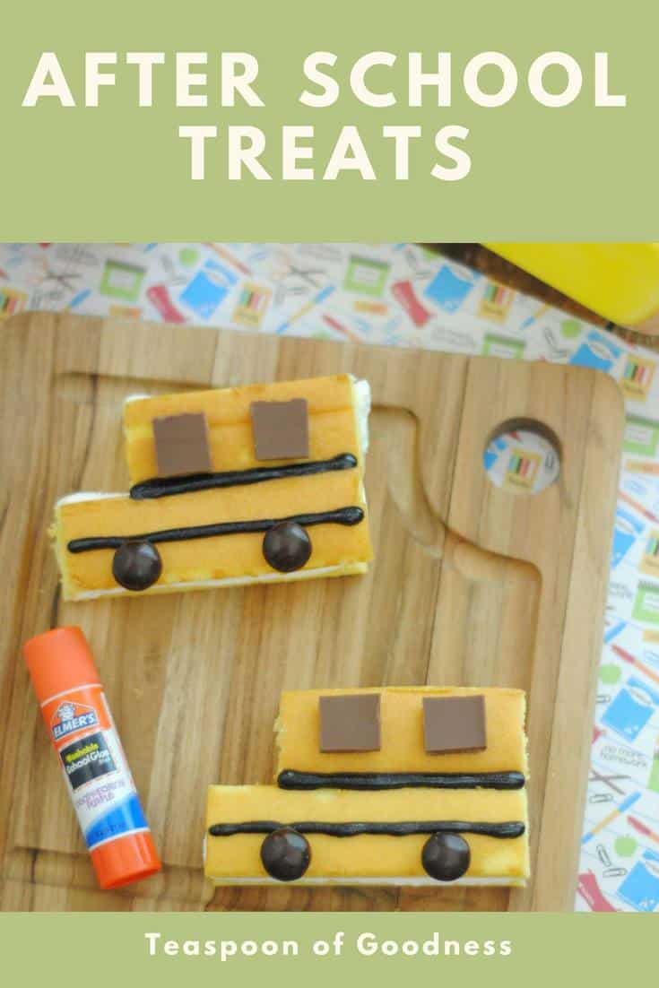 After School Snacks - School Bus Treats | Teaspoon Of Goodness