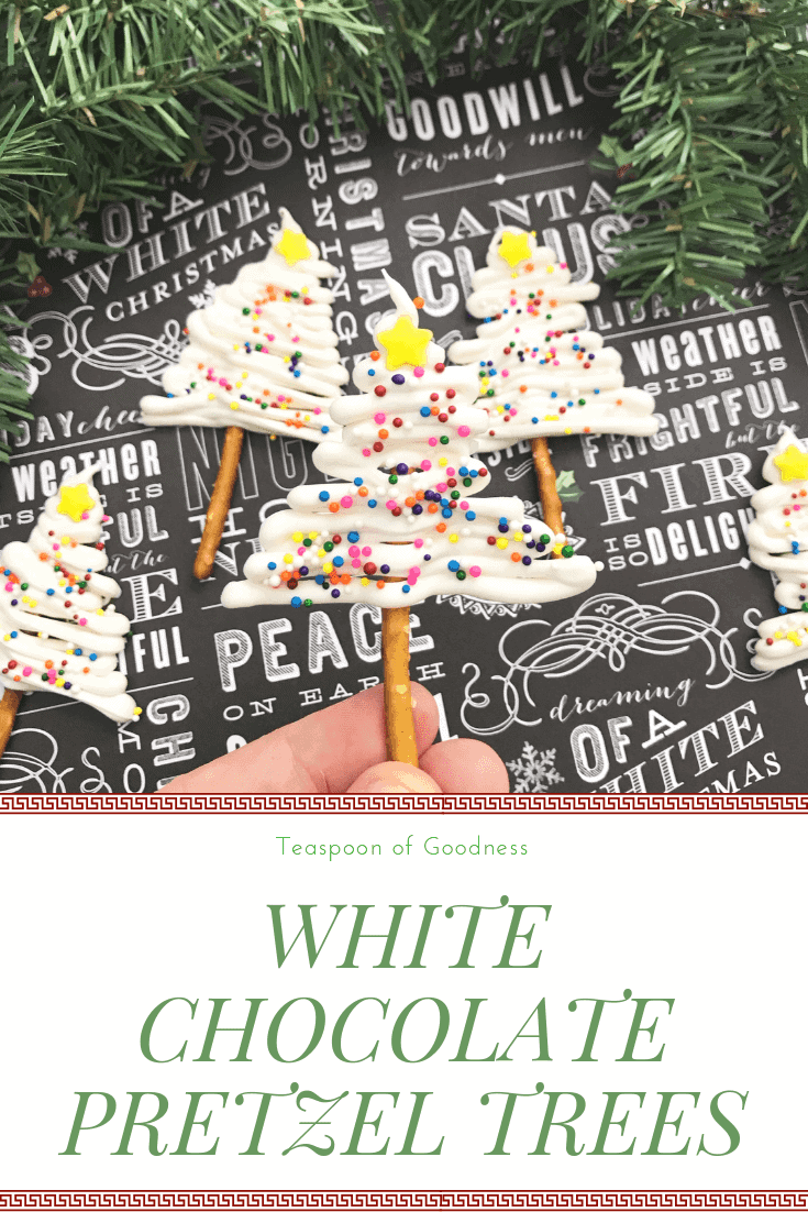 Baking With Kids: Candy Coated Pretzels Decorated Like Christmas Trees