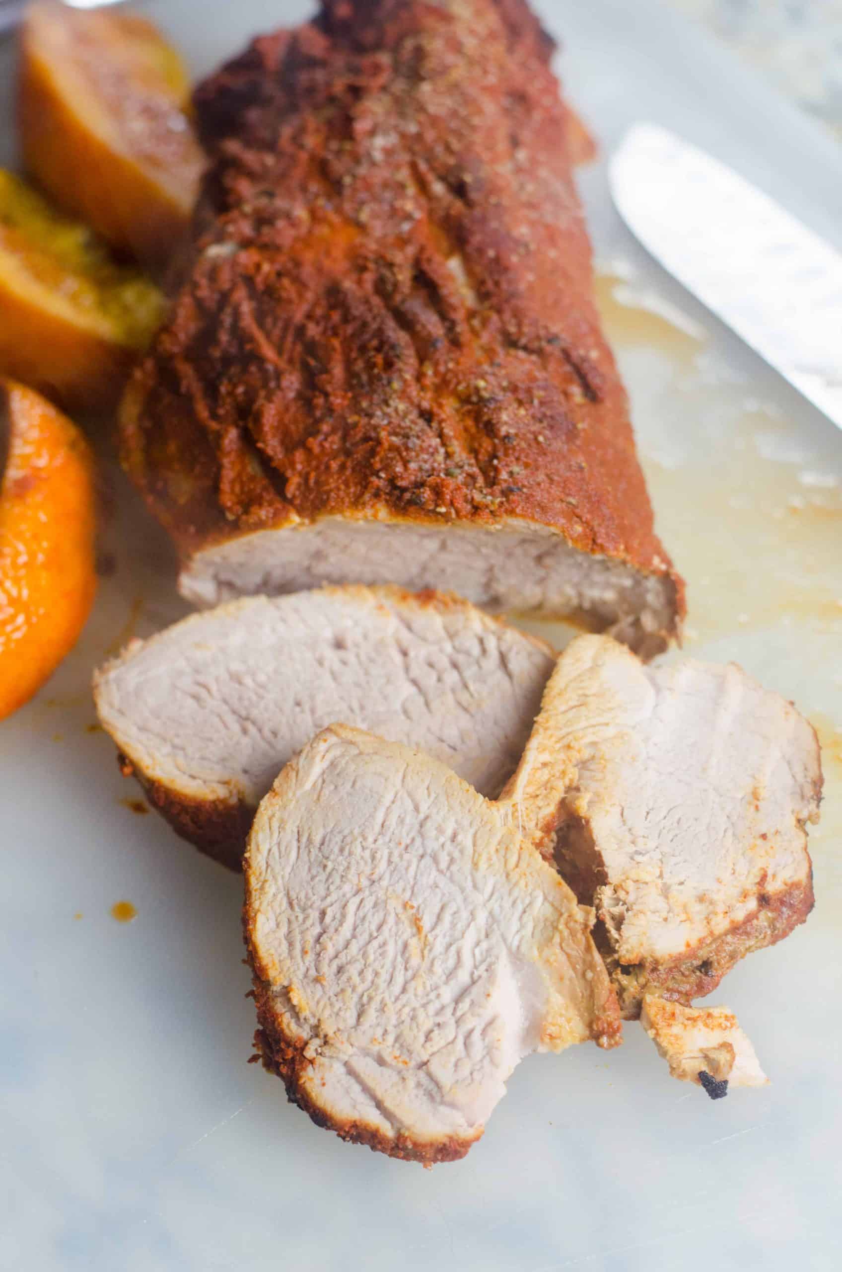 Orange Paprika Pork Loin Recipe | Teaspoon Of Goodness